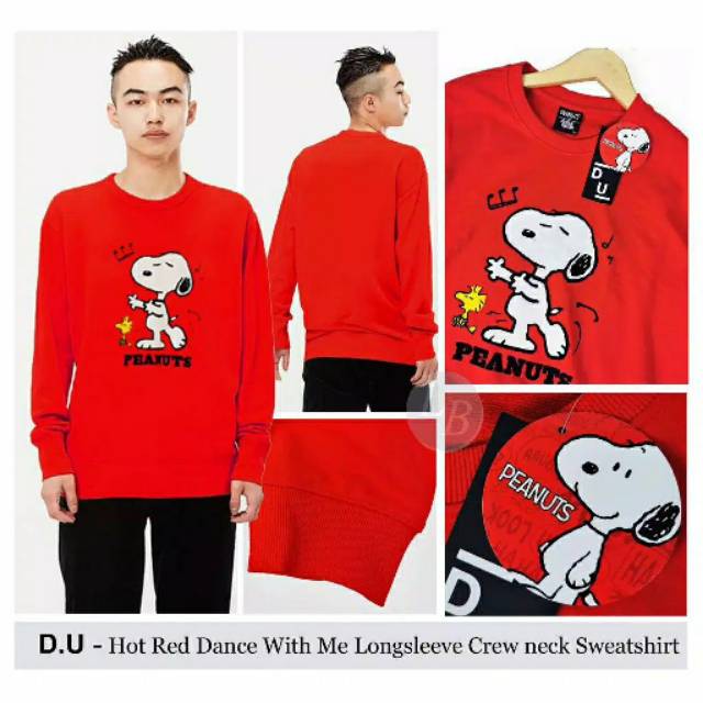 Jual Peanuts Snoopy Sweater (Unisex) | Shopee Indonesia
