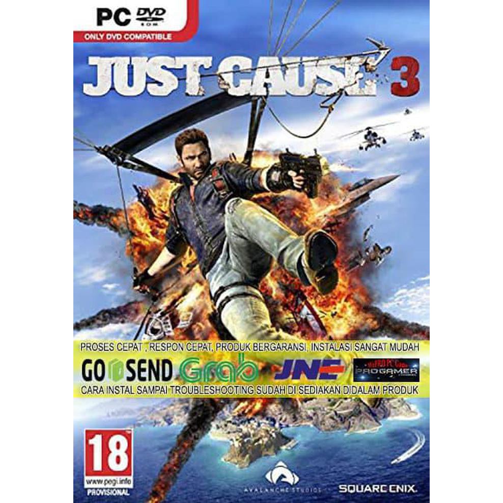 Jual JUST CAUSE 3 CD DVD GAME PC GAMING PC GAMING LAPTOP GAMES | Shopee ...
