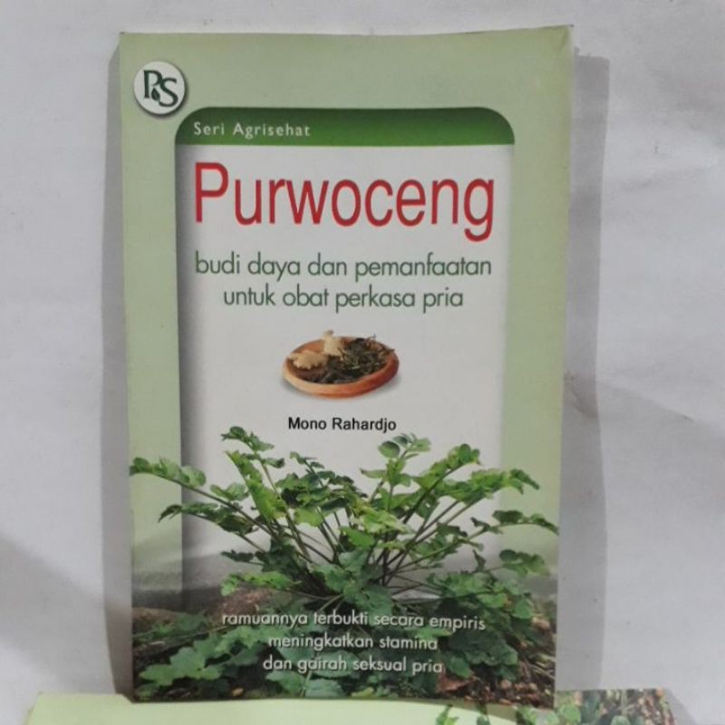 Jual Buku Pertanian - Purwoceng (Budi Daya dan Pemanfaatan Untuk Obat ...