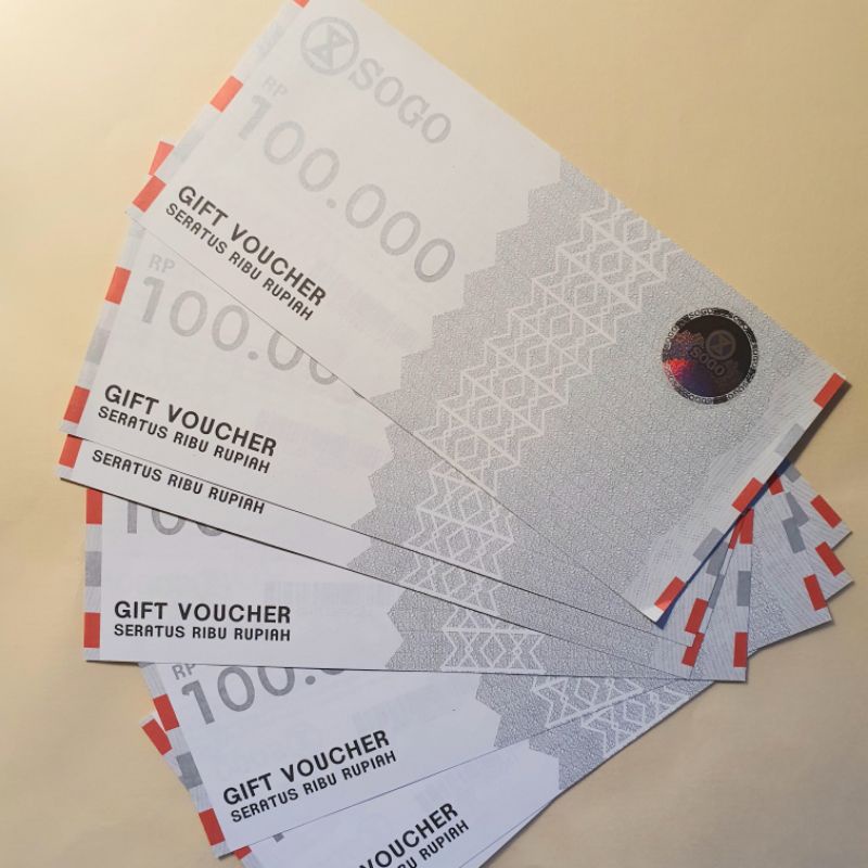 Jual SOGO VOUCHER 100K MAP | Shopee Indonesia