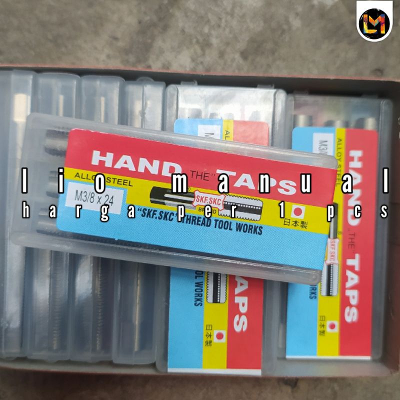 Jual mata han tap M3/8 x 24 SKC Set 3 pcs | Shopee Indonesia