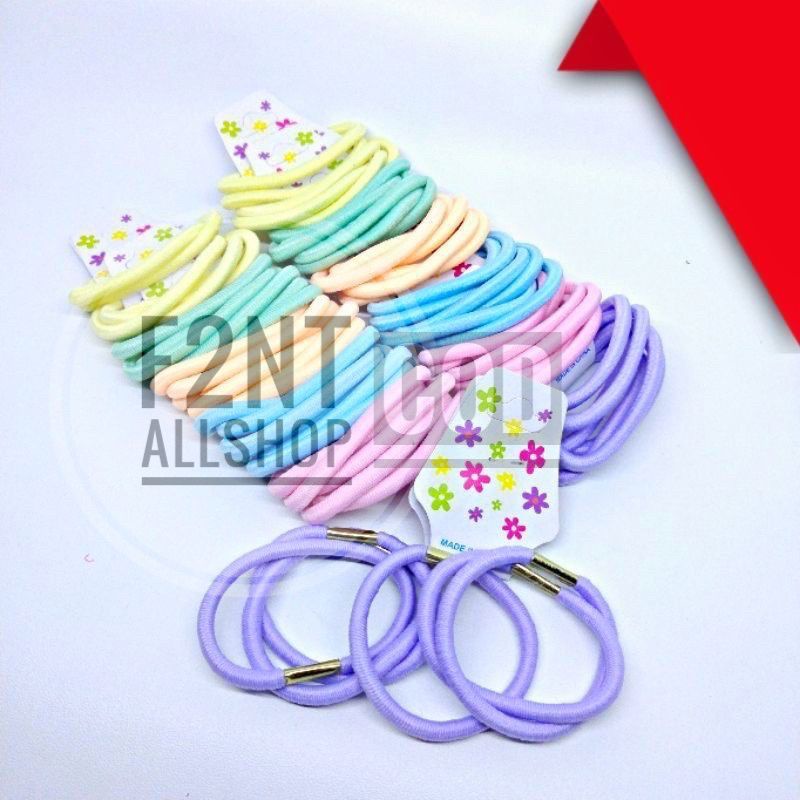 Jual Karet Ikat Kucir Rambut Korea diameter 3cm | Shopee Indonesia
