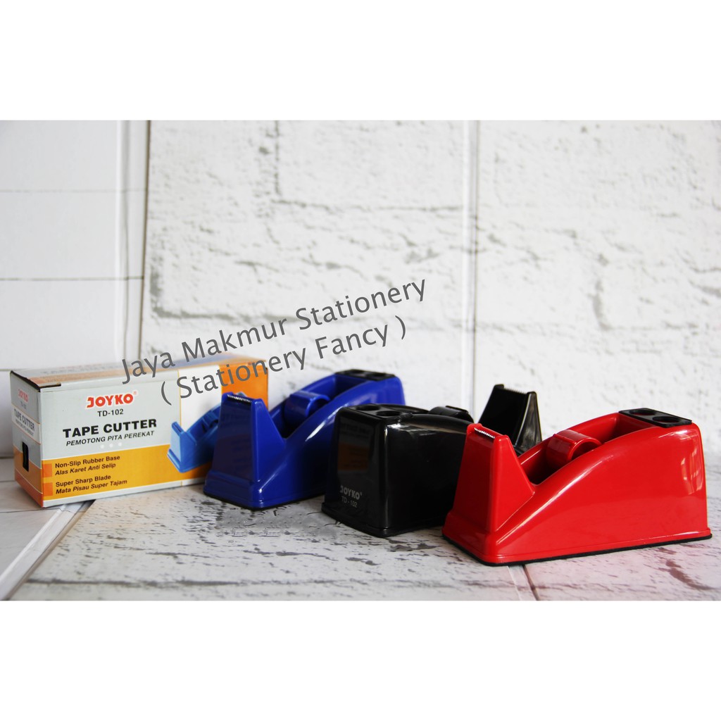 Jual Dispenser Solatip / Tape Cutter Isolasi Joyko TD-102 (Ukuran Kecil ...