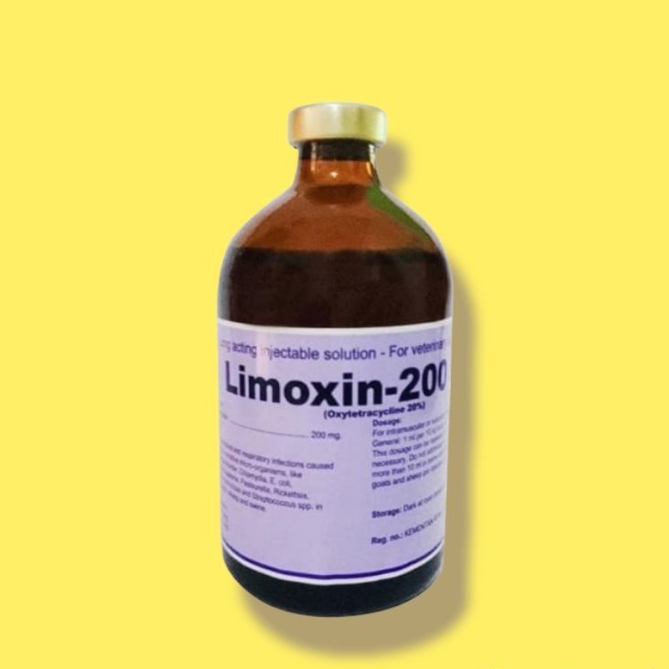 Jual Limoxin 200 LA (Long Ancting) - Obat Injeksi Spektrum Luas - 100 ...