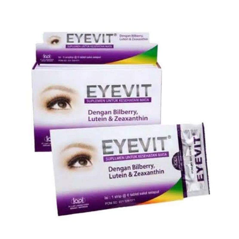 Jual Eyevit / Suplemen Mata (Per Strip Dan Per Box) | Shopee Indonesia