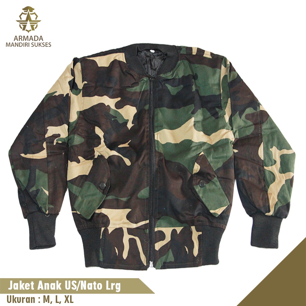 Jual Jaket Anak Loreng NATO - Jaket Anak Model Army | Shopee Indonesia