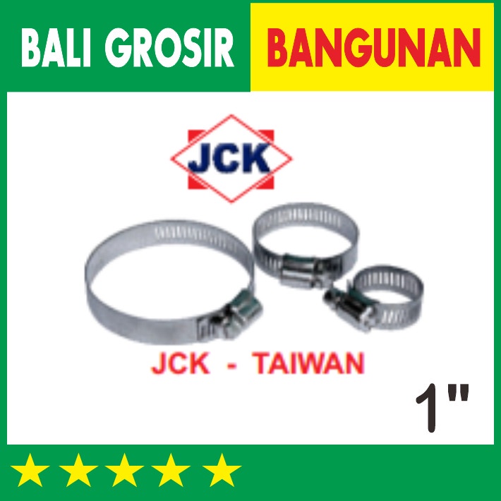 Jual 1 Klem Selang Hose Clamp Stainless Steel Jck Isi 5pcs Shopee