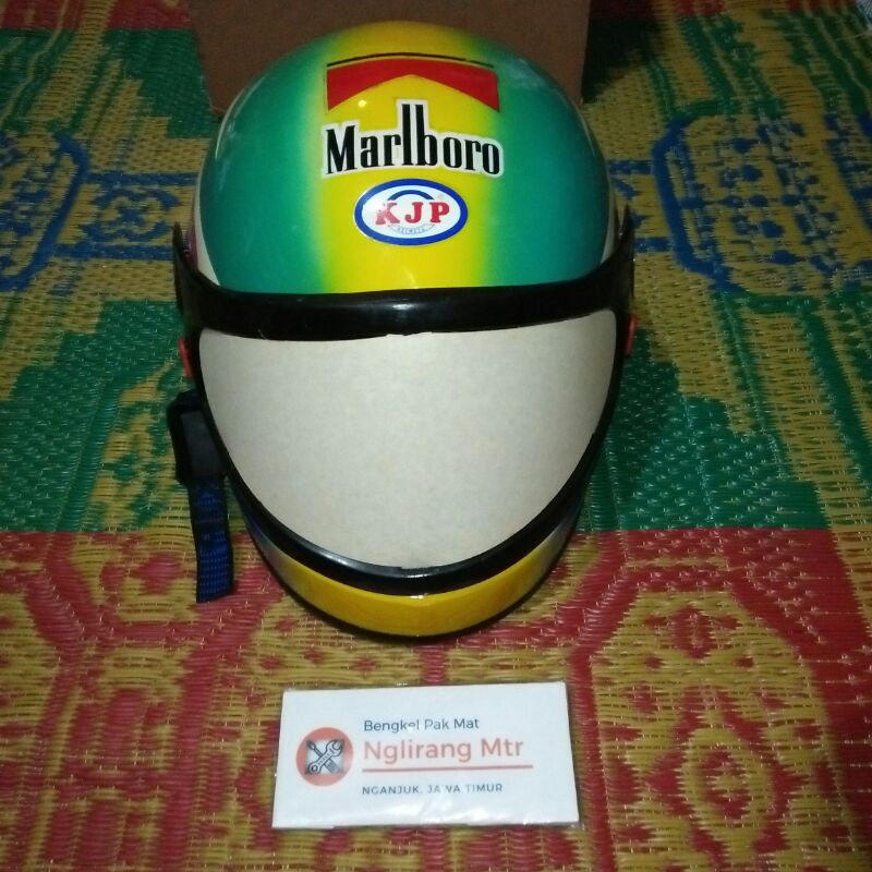 Jual helm helmet lama klasik classic jadul retro old school viral drag ...