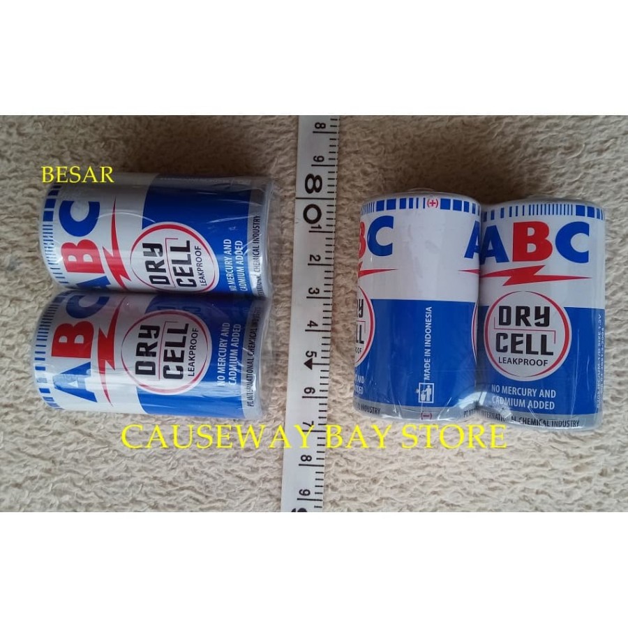Jual BATERAI ABC BESAR | Shopee Indonesia