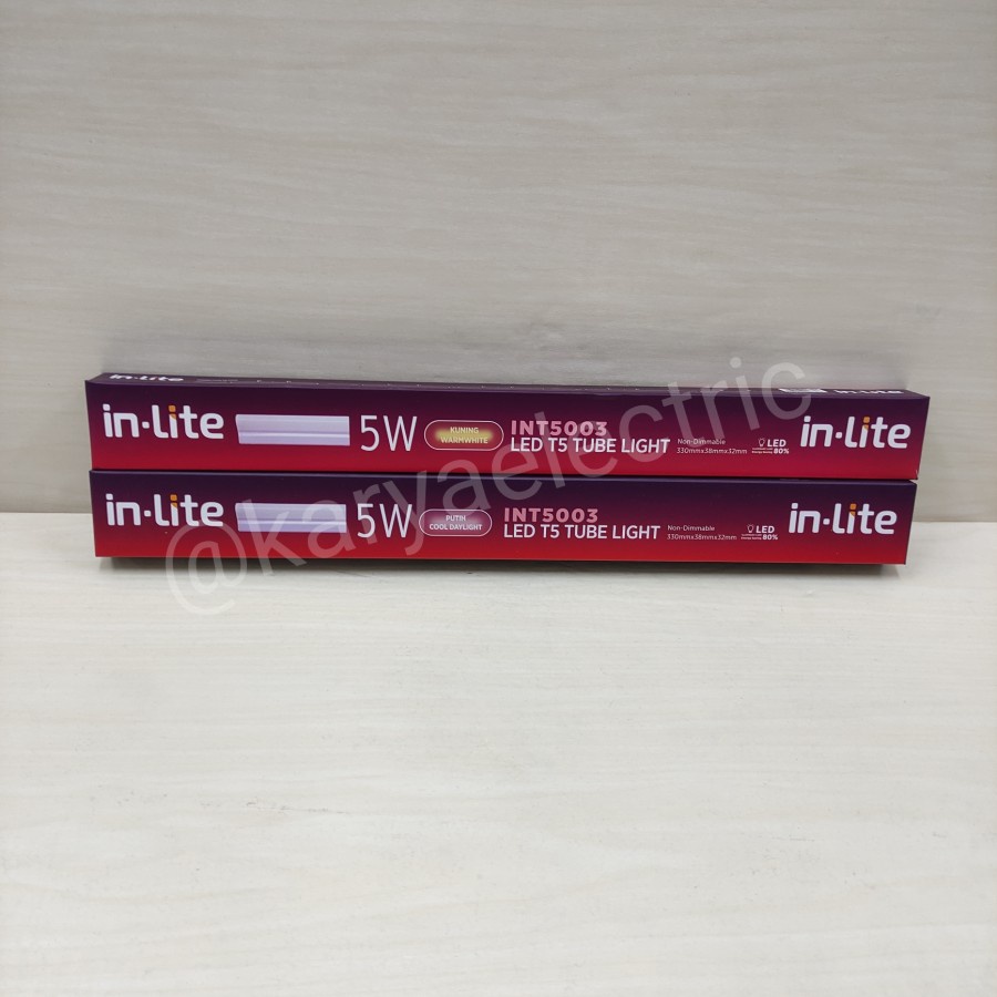 Jual LAMPU NEON TL T5 LED INT5003 IN LITE IN-LITE 5WATT 5 WATT TUBE ...