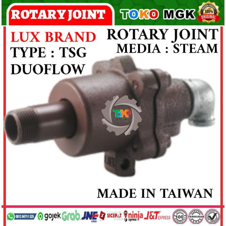 Jual LUX ROTARY JOINT TSG 40A - 1 1/2" DUOFLOW - STEAM/UP MADE IN TAIWAN | Shopee Indonesia