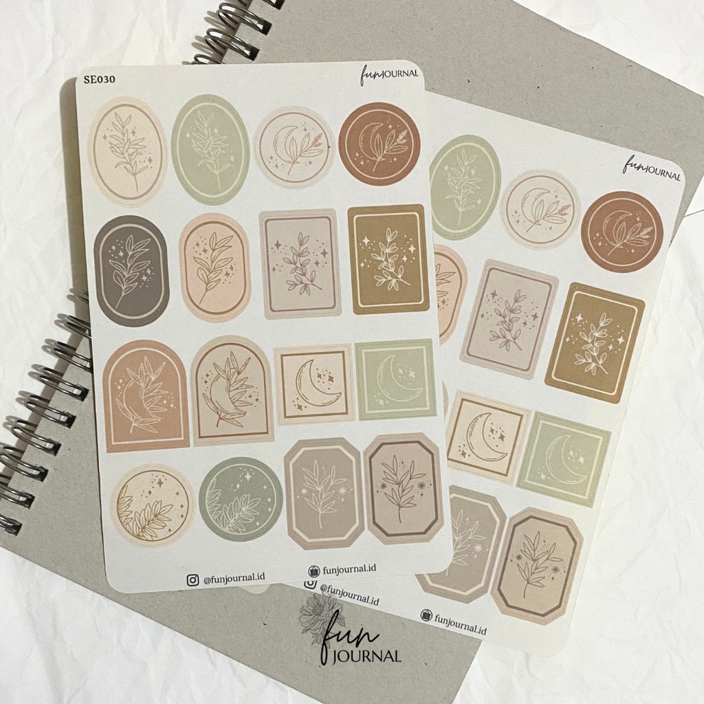 Jual BLINK PICTURE IN FRAME STICKER STIKER SHEET UNTUK JOURNAL JURNAL ...