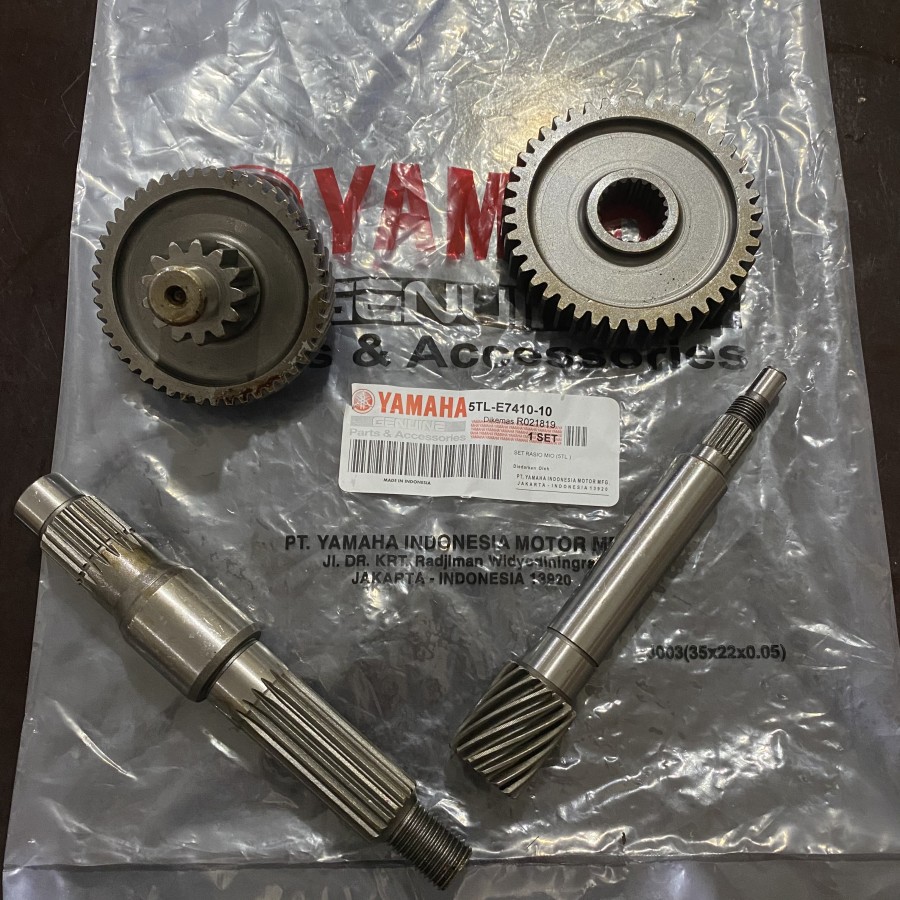 Jual 5TL Gigi Rasio Gear As Pully Set Gearbox Transmisi Box Yamaha ...