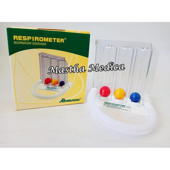 Jual Triflow Spirometer Respirometer Incentive Spirometry Fisioterapi Nafas | Shopee Indonesia