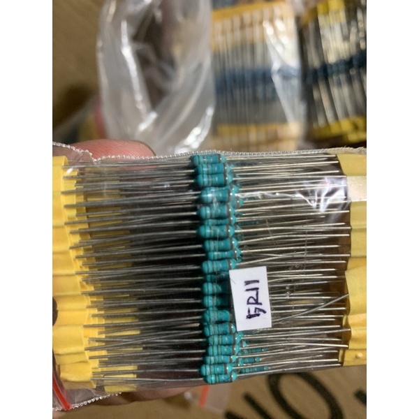 Jual Resistor 5R1 5,1ohm 5.1ohm 1/4watt taiwan | Shopee Indonesia