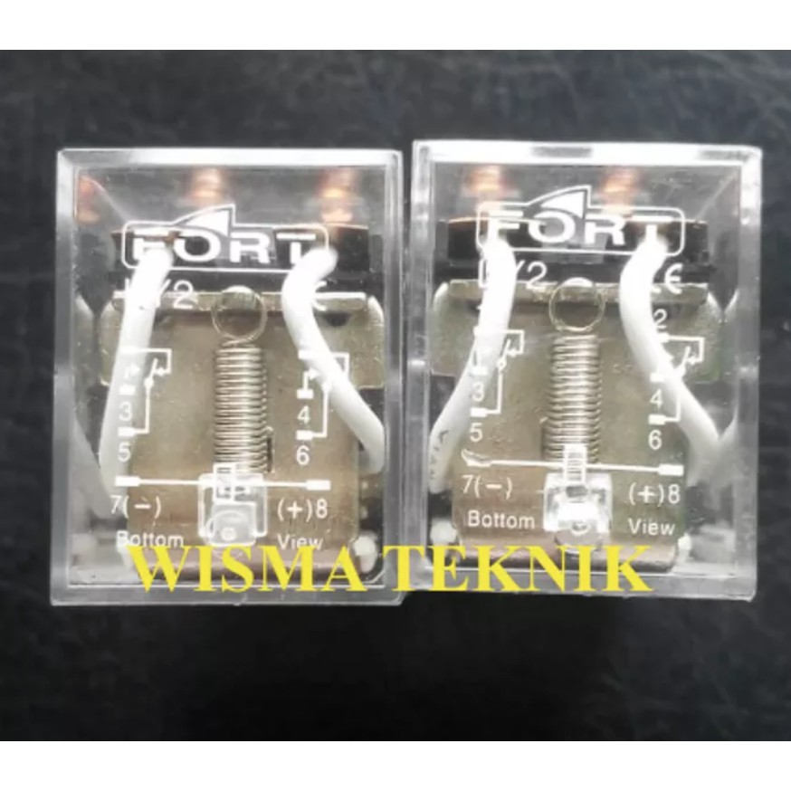 Jual RELAY 8 PIN LY2 FORT 220 VAC | Shopee Indonesia