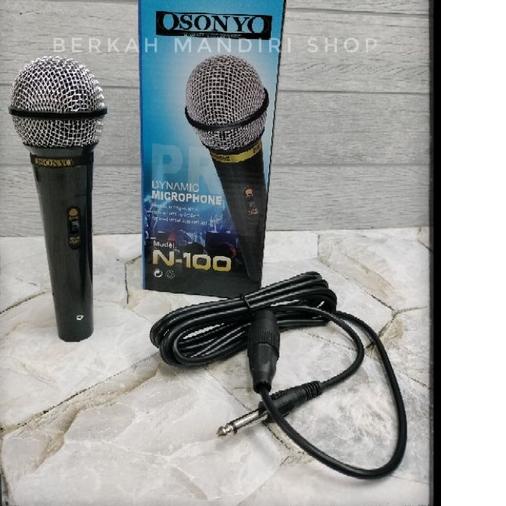 Jual Microphone Kabel SONY AW-200 Jack Besar // Mic Masjid // Mic ...