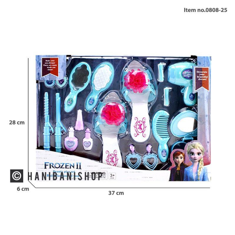Jual Mainan Pretend Play Anak Perempuan NEW Beauty Set Frozen | Shopee ...