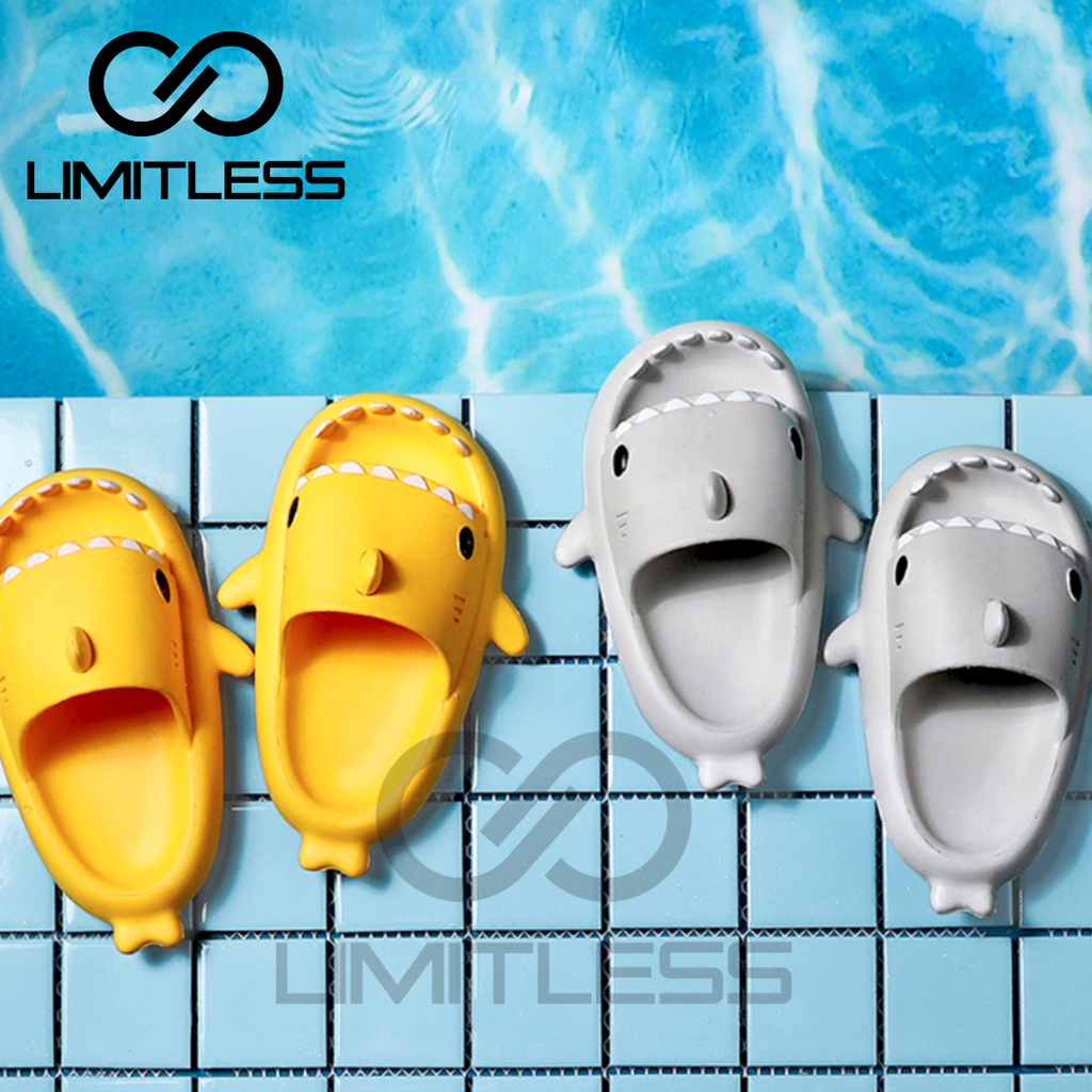 Jual Sandal Hiu Anak Slip On Phylon Sandal Baby Shark Anak Hingga ...