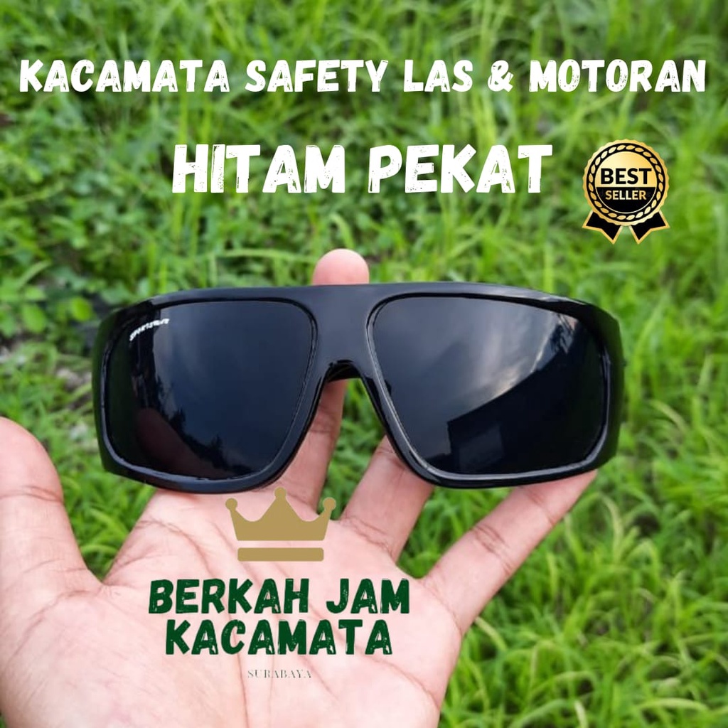 Jual KACAMATA LAS HITAM TYPE 03064/KACAMATA LAS DAN MOTORAN/ LAS ...