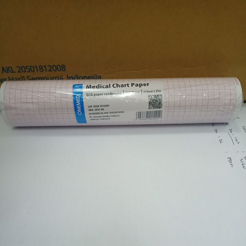 Jual Kertas Ekg one med 215mm x 25 m | Shopee Indonesia