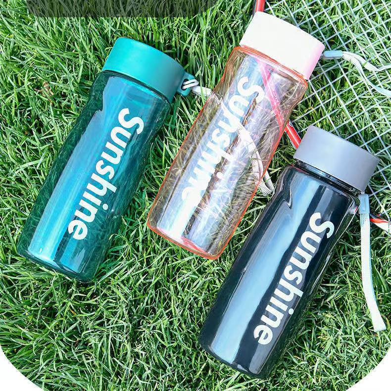 Jual Botol Plastik Simple Sunshine Modern 3 Varian warna 700ML Praktis ...