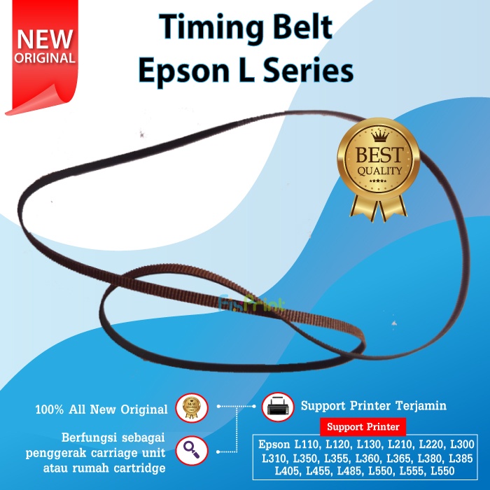 Jual Timing Belt Carriage Printer Epson L110 L120 L121 L210 L220 L300 ...