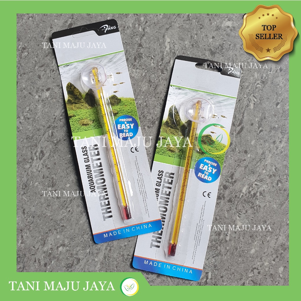 Jual Thermometer / Termometer Kaca Alat Ukur Suhu Air Aquarium ...