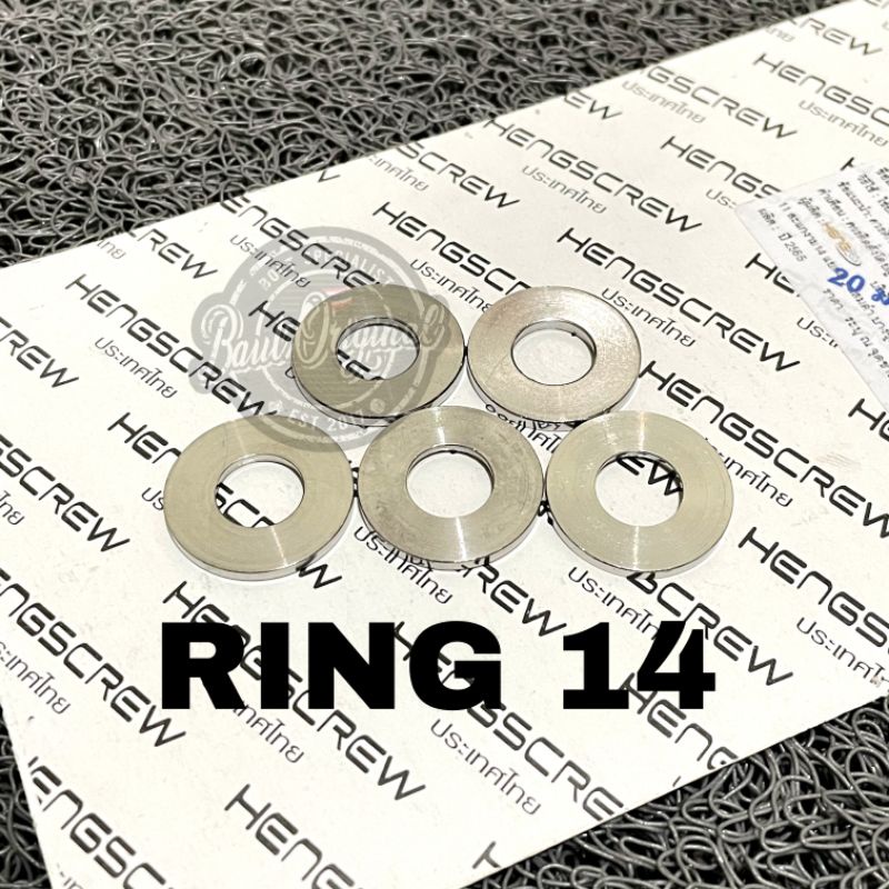 Jual ring probolt stainless silver drat 14 ring baut m10 original heng ...