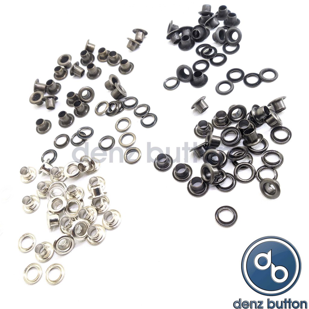 Jual MATA AYAM / EYELET PLATING BESI 2.50 MM VARIAN WARNA V 7 SDO ...
