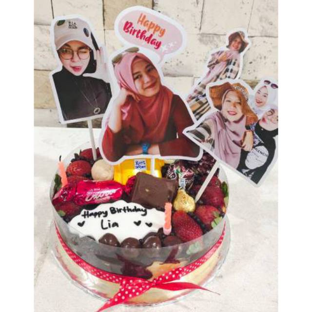 Jual (Beli 10 free 1pcs) Topper cupcake / topper cake custom / kpop ...