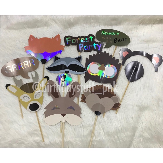 Jual Photo Booth Props Camera / Camera Props Party dekor 12pc | Shopee ...