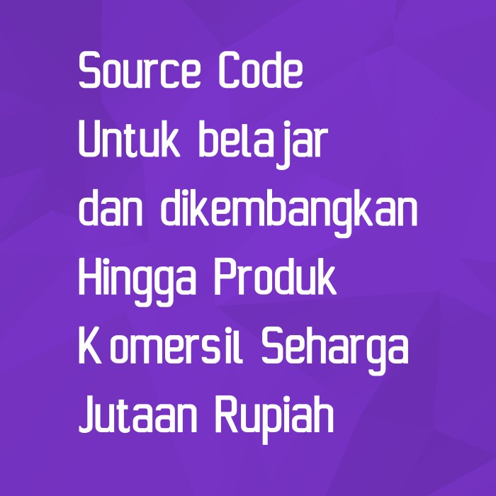 Jual 100 Source Code Program Dan Aplikasi Sistem Informasi Php Part 3 6551