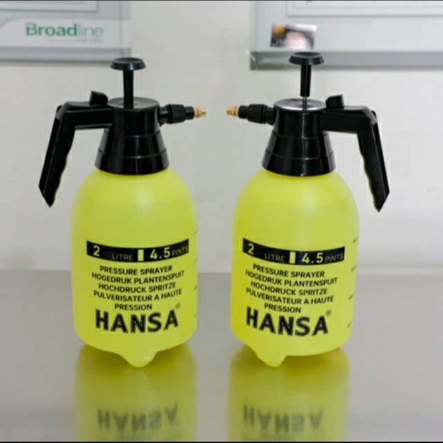 Jual Pressure Sprayer Semprotan Hama Disinfektan 2L Merk Hansa | Shopee ...
