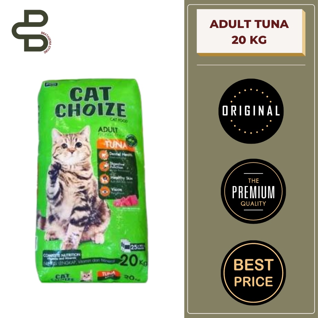Jual CAT CHOIZE CAT FOOD FOR ADULT 20 KG FRESHPACK (KHUSUS GOJEK/GRAB ...
