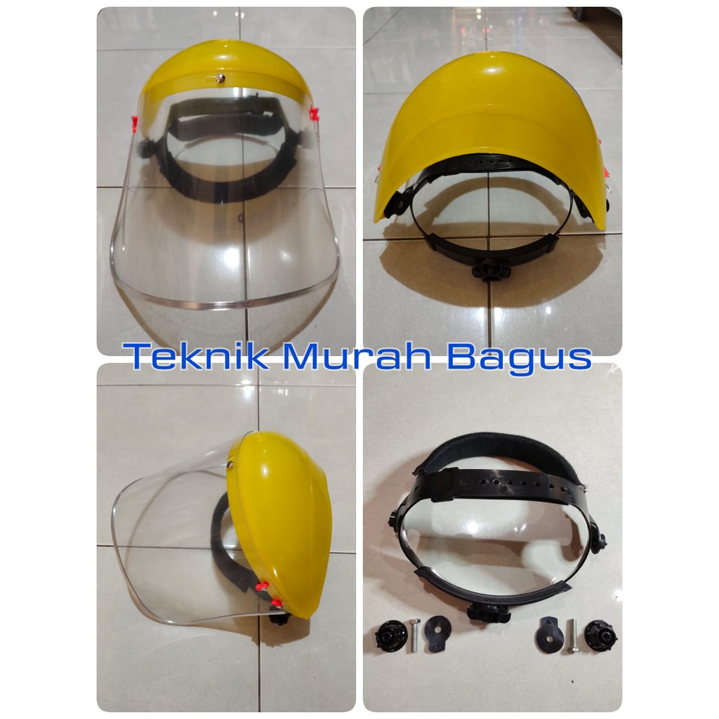 Jual Safety face APD Face shield Topeng Las Kedok Pelindung Muka Wajah ...