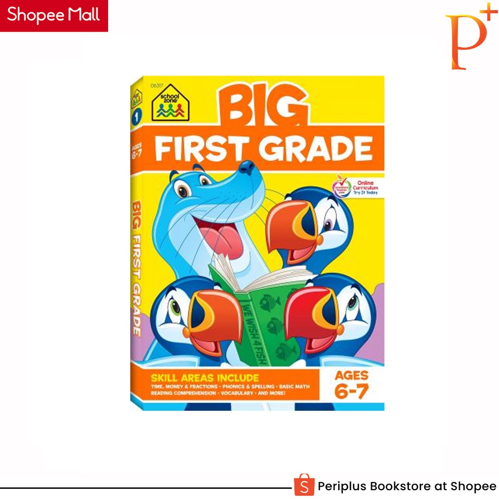 Jual Big First Grade Workbook US-9780887431470-Buku Ori Periplus ...