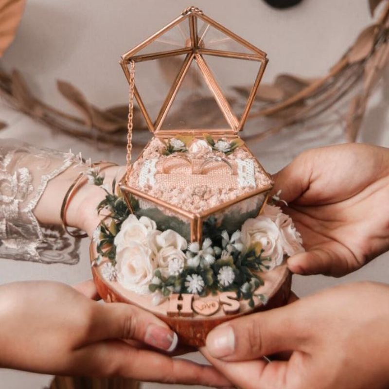 Jual Ring Box Rustic Terrarium| Kotak Cincin Rustic | KOTAK PERHIASAN ...