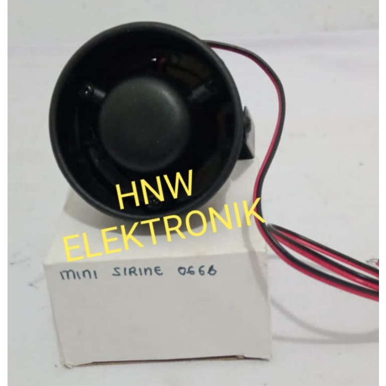 Jual alarm mini sirine bel bell mobil atau wahana odong odong 066 ...