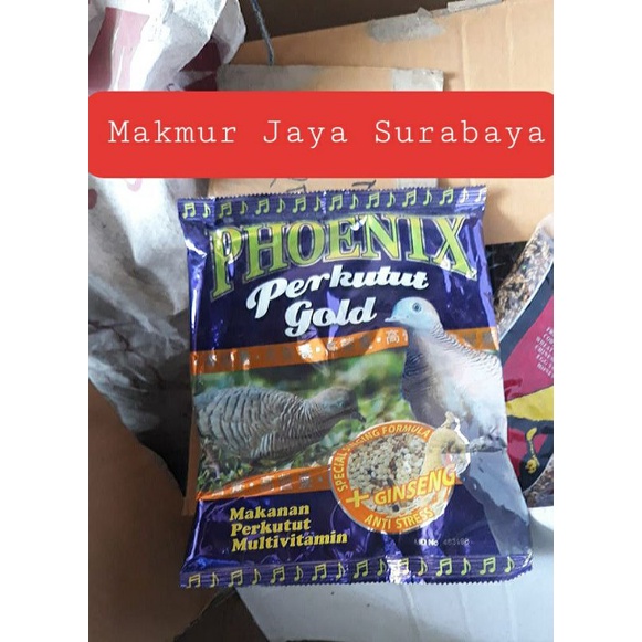 Jual Makanan Burung: Phoenix perkutut gold + Ginseng | Shopee Indonesia