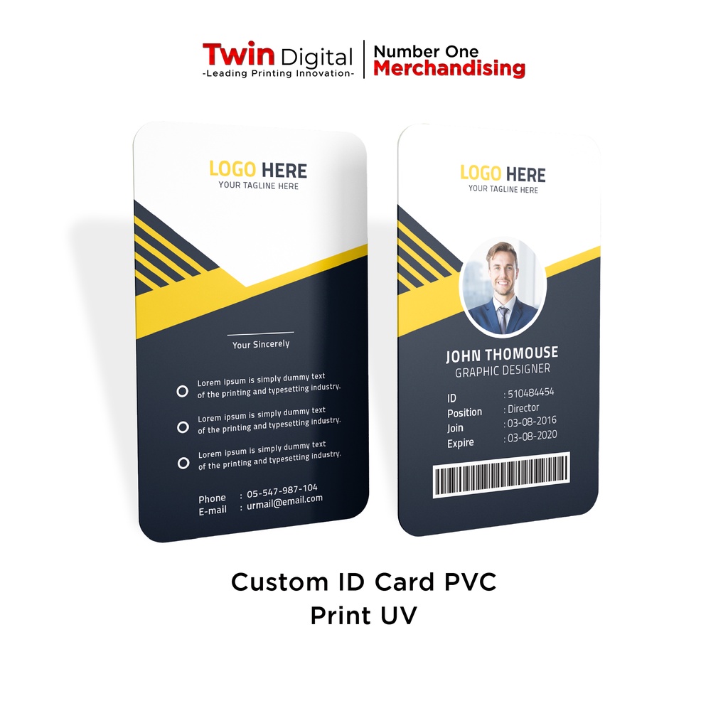 Jual Twindigital Cetak Kartu Id Card - Print Id Card - Custom Id Card ...