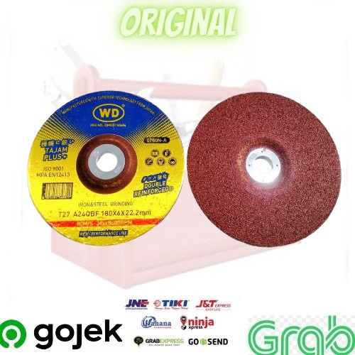 Jual WD Batu Gerinda Poles Slepan Iron Steel Metal Grinding 7 inch ...