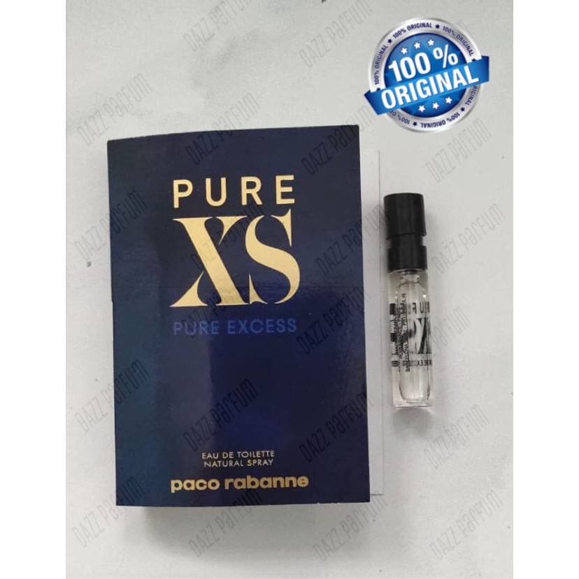 Jual DAZZ Parfum Vial Paco Rabanne Pure XS Pure Excess | Shopee Indonesia