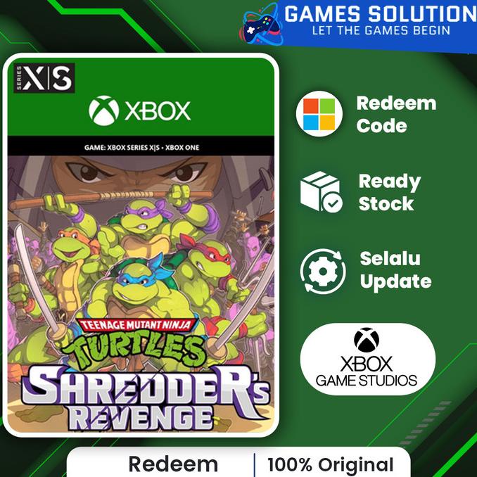 Jual Teenage Mutant Ninja Turtles Shredder's xbox series X|S redeem ...