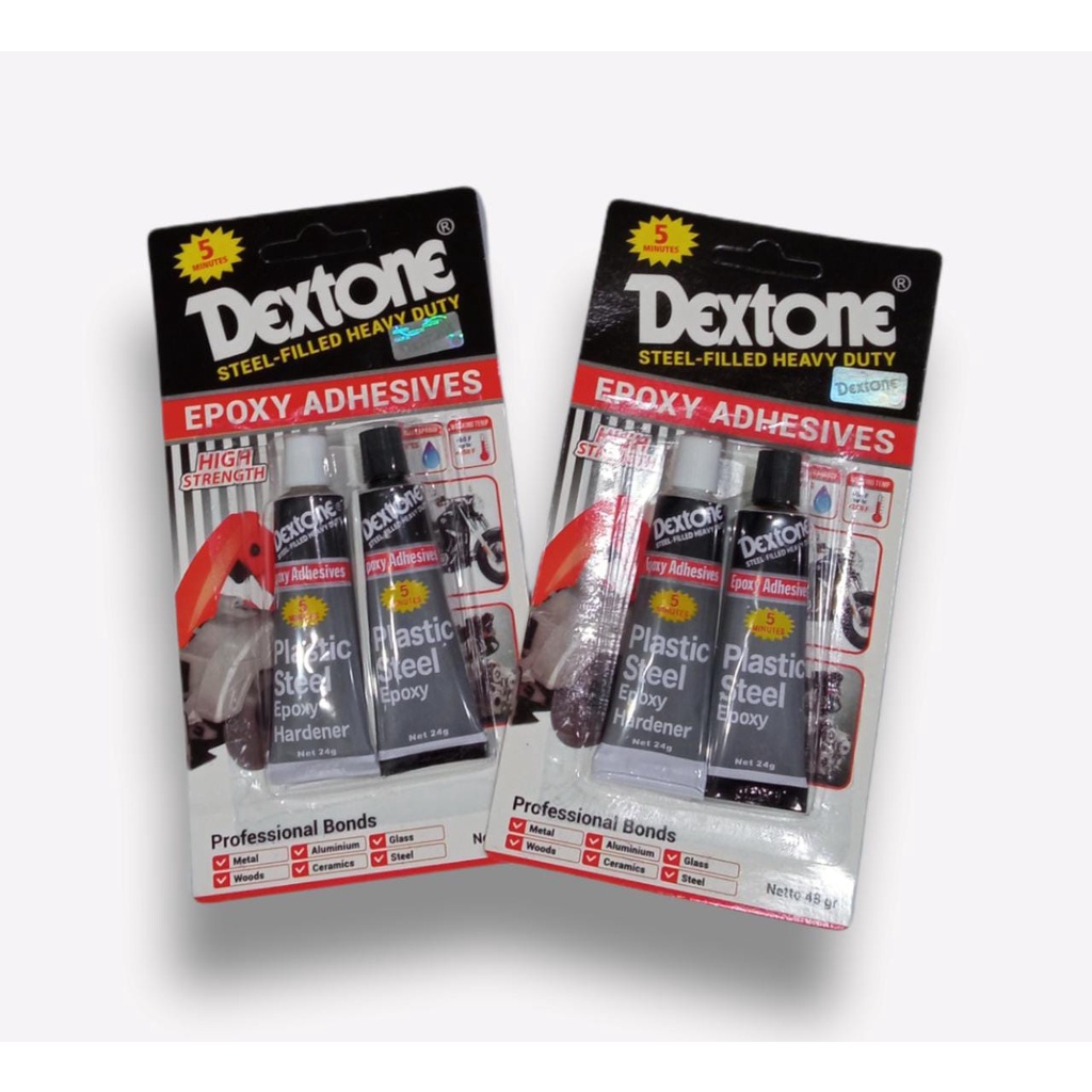 Jual Dextone 5 Menit / Dextone Lem / Dextone Silicone Sealant / Lem ...