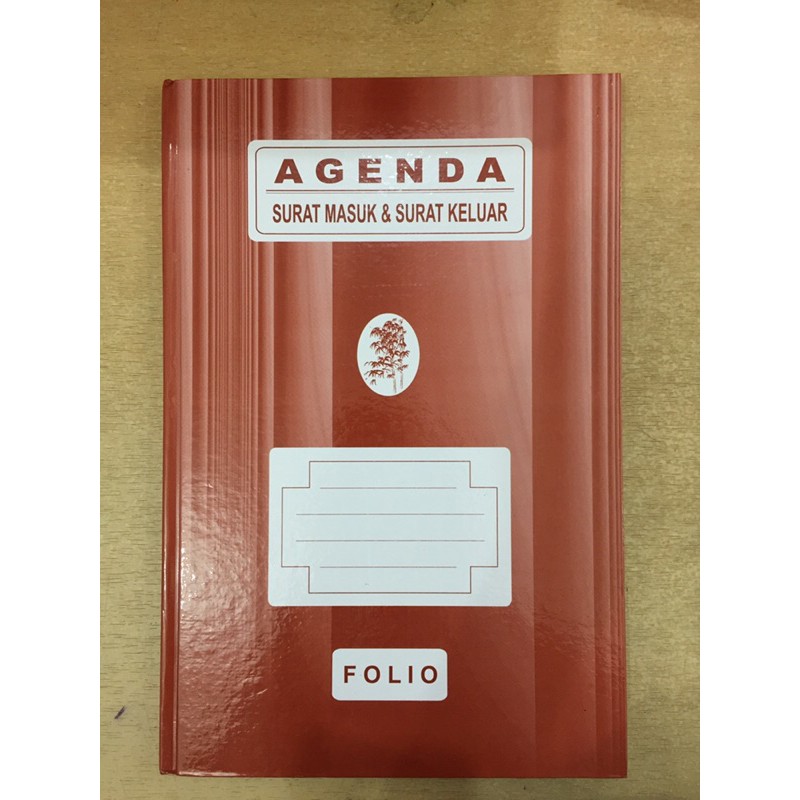 Jual Buku agenda surat masuk dan keluar folio 100 Bamboo | Shopee Indonesia