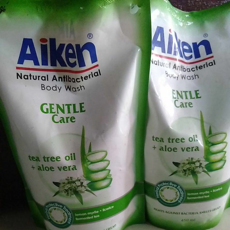 Jual Aiken body wash refil/sabun mandi cair Aiken 450ml | Shopee Indonesia