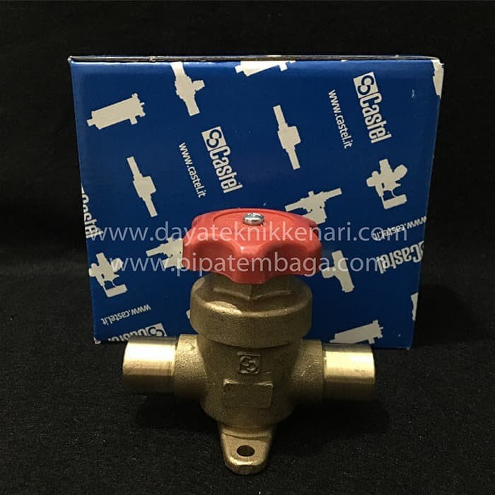 Jual Hand Valve Merk CASTEL ukuran 3/4 inch TYPE 6220/6 LAS | Shopee ...