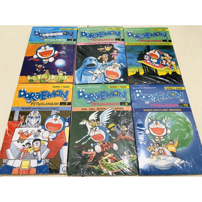 Jual buku komik doraemon petualangan satuan | Shopee Indonesia