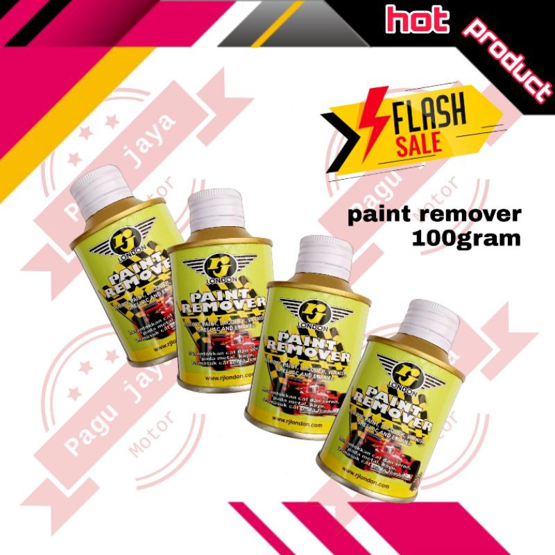 Jual Rj paint remover ( penghilang cat / perontok cat ) 100gr | Shopee ...